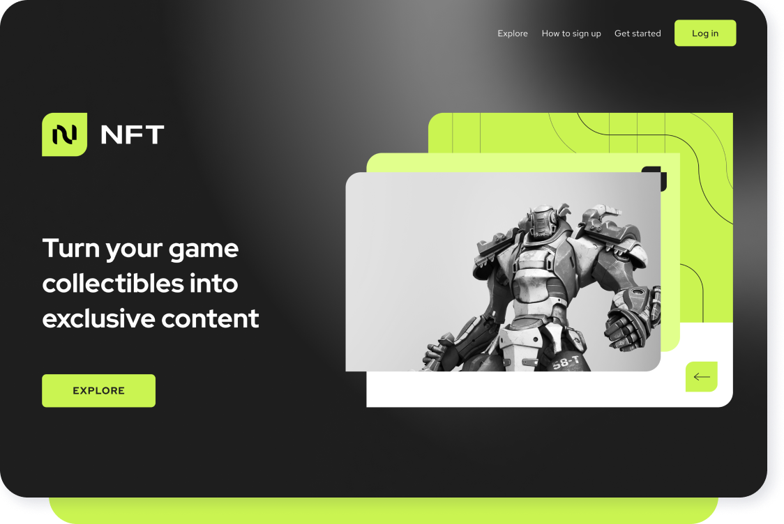 Gaming NFT Marketplace - for Gamers and Game Producers - Aetsoft