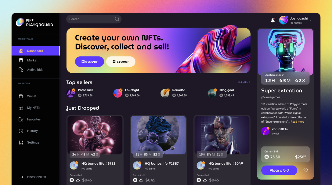 NFT real estate marketplace platform — Aetsoft