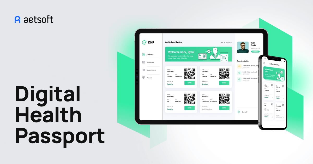 Digital Health Passport — Aetsoft